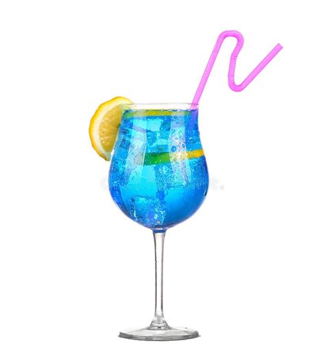 Sprite Drinks Whit Sparkllng Soda And Ice In Glass Isolated On White