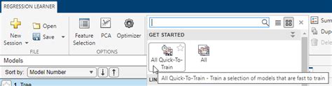 Train Regression Models In Regression Learner App Matlab And Simulink