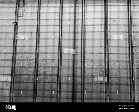 Matte Finish Glass Frame Background With Grid Canvas Pattern And Texture Out Of Focus Concept