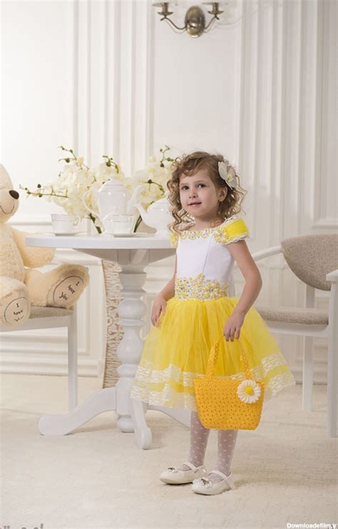 عکس مدل لباس مجلسی بچه گانه دختر