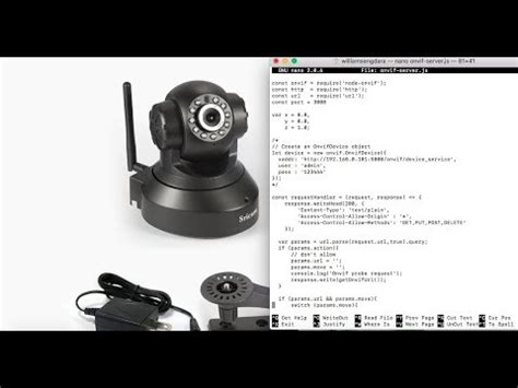 Control Ip Camera Using Node Js Youtube