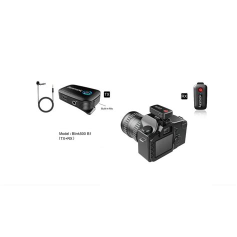 Saramonic Blink 500 B1 2.4G Dual Channel Wireless Microphone TX + RX (3 ...