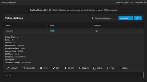 New Virtual Machine Causes Networking Issues Rtruenas
