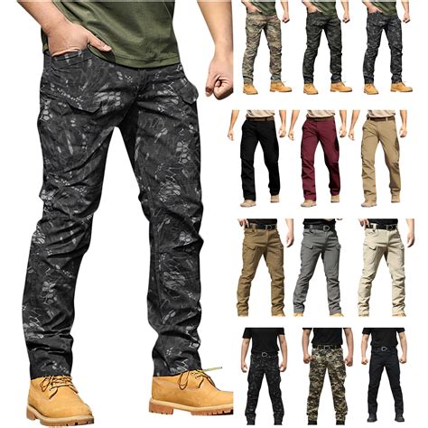 Qatainlav Prime Deals Of The Day Mens Fashion Tactical Pants Solid