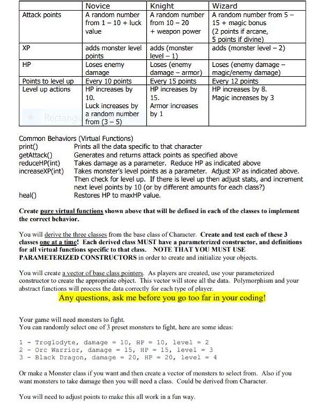 solved create a game skill set using abstract base