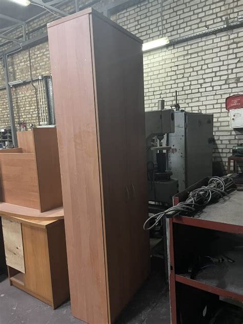Шафа офісна для одягу Ш72хВ218хГ38 б в у кількості 2 шт Ua