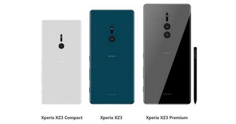 Sony Xperia XZ3 Premium、XZ3、XZ3 Compact 同時曝光！ - DCFever.com