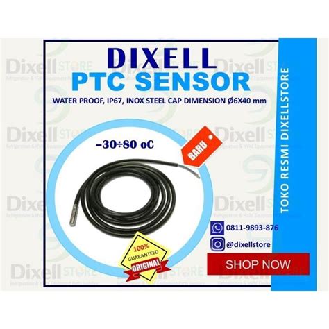 Jual Probe Sensor Ptc Dixell Temperature Sensor 1 5 Mtr Shopee Indonesia