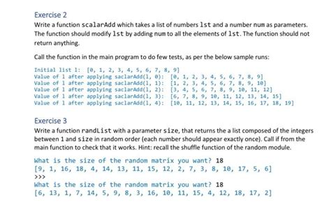 Solved Exercise 1 This Exercise Is About Matrix Addition If Chegg