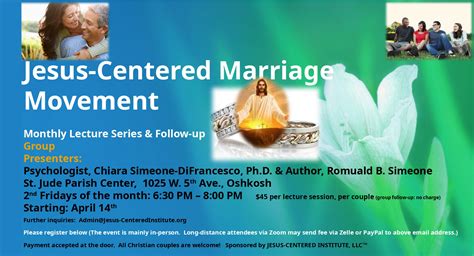 Jesus Centered Marriage Movement Jesus Centered Institute And Dialog
