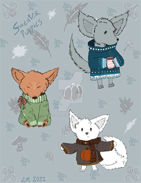Sweater Puppies By Pucapup On Deviantart