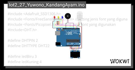 Iot Yuwono KandangAyam Ino Wokwi Arduino And ESP Simulator