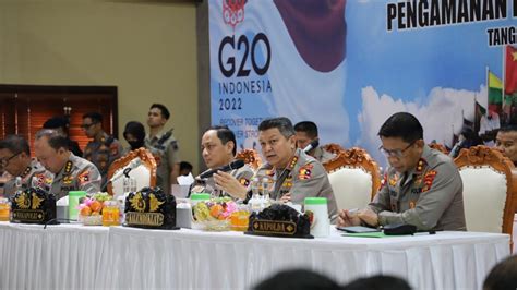 Polri Gelar Latihan Pengamanan Ktt G20 Di Bali News