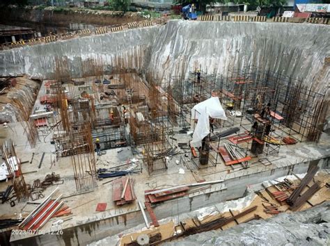 Lavkush Dev On Linkedin During Rain Column Steel Binding