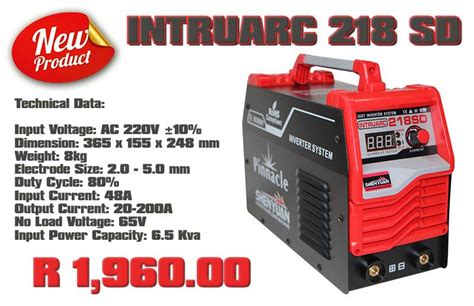 The New Intruarc 218 Sd Welding Tmc Welding Supplies