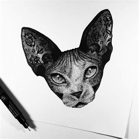тату эскизы "Сфинкс" - VeAn Tattoo