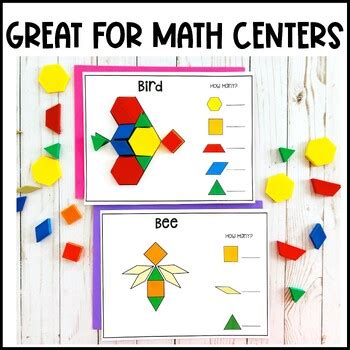 Spring Pattern Block Mats By Busy Hands And Minds Michele Dillon