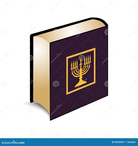 Torah Book Icon Vector Isolated On White Background Logo Concept Of