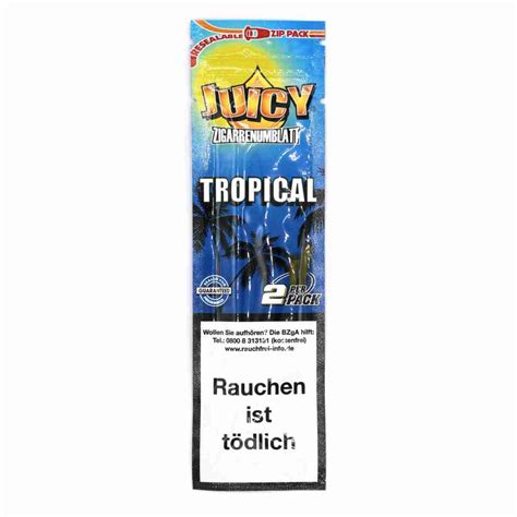 Juicy Jays Blunt Tropical 2 Blunts Kautabak24