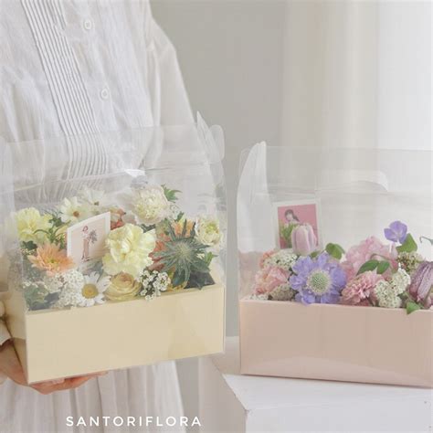 Transparante Draagtas Bloem Geschenkdozen Luxe Blo Grandado