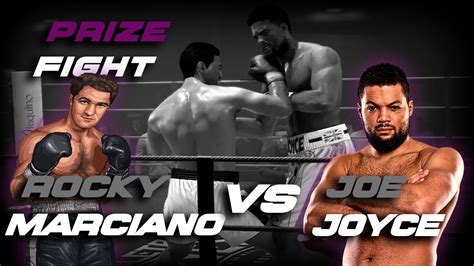 Rocky Marciano Vs Joe Joyce Prize Fight Boxing Match Undisputed Game