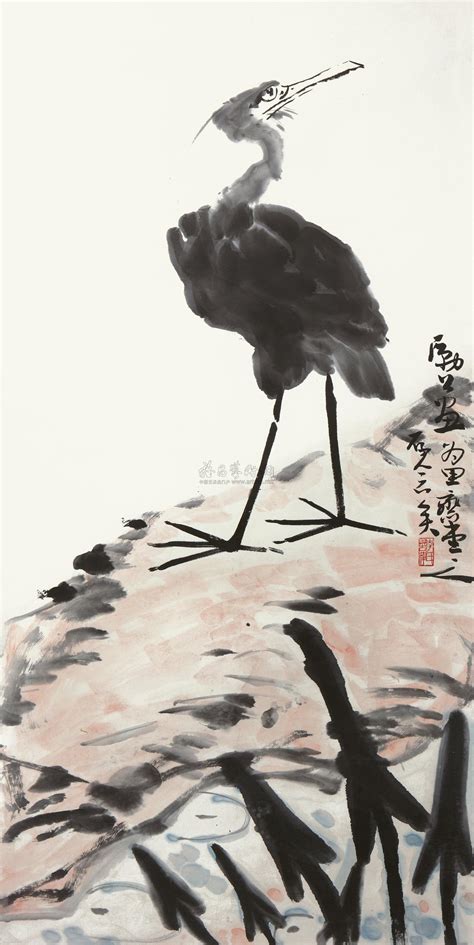 李苦禅 鹭鸶 立轴北京永乐 2011年秋季拍卖会北京永乐拍品价格图片拍卖专场拍卖会预展拍卖会结果卓克拍卖频道