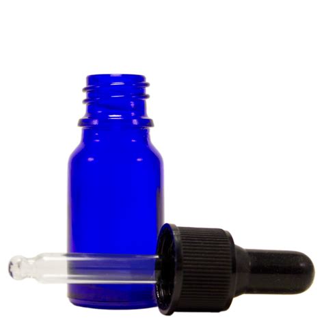 2oz Cobalt Blue Glass Bottle Glass Dropper