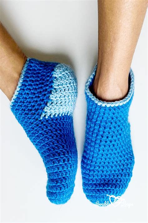 3 Sizes Easy Crochet Socks Pattern For Beginners Free Easy Crochet