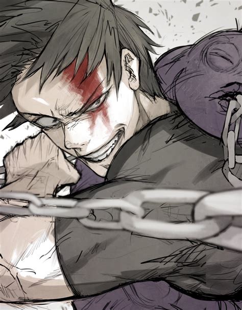 呪術廻戦「伏黒甚爾 Rkgk 呪術廻戦 Jujutsukaisen」kuzのイラスト