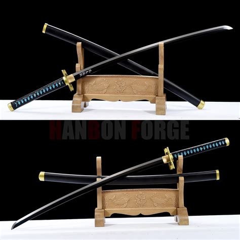 Hand Forged Muichiro Tokito Sword From Demon Slayer Hanbon Forge