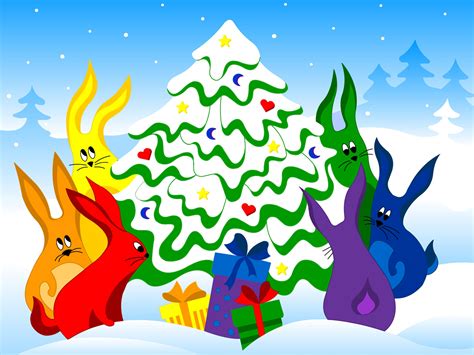 Новорічні шпалери для робочого столу