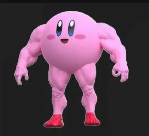 Posting Buff Kirby To Help Creeperkiller9z R Danidev