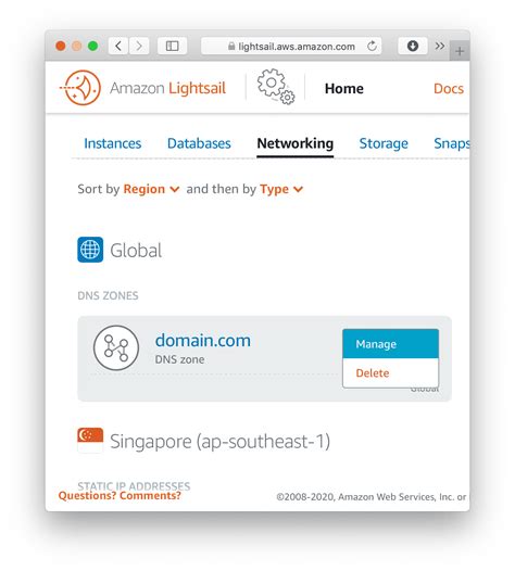 Setup Subdomain Website On Amazon Lightsail Nginx Flagon Digital