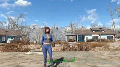 Sexy Vanilla Vault Suit For Vanilla Body Female And Male At Fallout Nexus Mods And