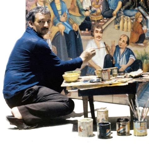 حسن اسماعیل زاده در حال نقاشی Painting Fictional Characters Character