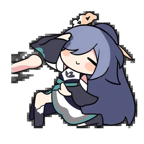 Telegram Sticker From Honkai Impact 3rd Chibi Pack