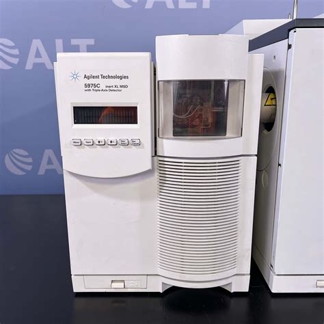 agilent 7890a gc with split splitless inlet 5975c inert msd with