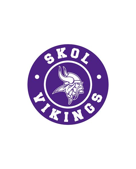 Skol Vikings Digital Art By Rianas Everything Fine Art America