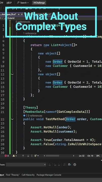 Xunit Theory Data Complex Types Unit Testing Unittest Youtube