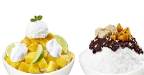 식음료업계 빙수·아이스크림 신메뉴 풍성