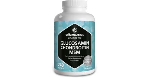 Vitamaze Glucosamin + Chondroitin + MSM Gelenknährstoffe ️ notino.de