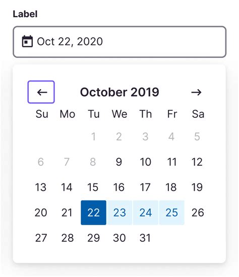 Bug Ability To Change Entire NavbarElement Like V Issue Gpbl React Day Picker GitHub