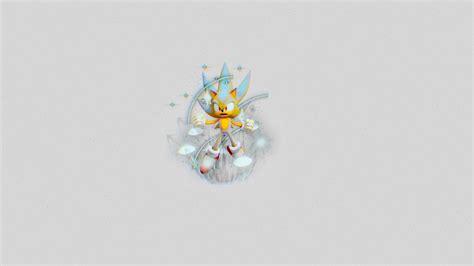 Super Smash Brawl Super Sonic Trophy Download Free 3d Model By