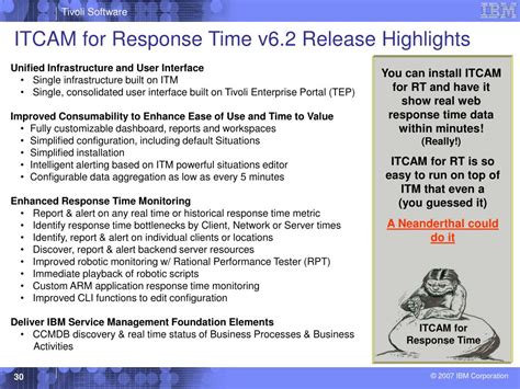 Ppt Itcam For Web Resources Wr Itcam For Response Time Rt