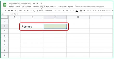 C Mo Insertar Un Calendario En Una Celda Google Sheets