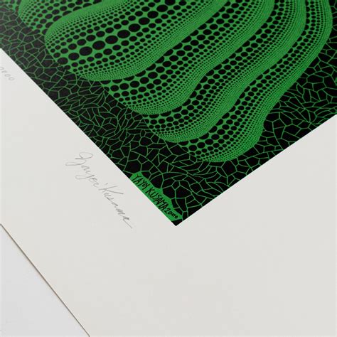 Yayoi Kusama Yayoi Kusama Pumpkin 2000 Green For Sale At 1stdibs