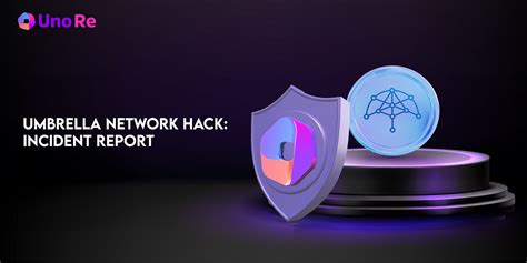 Incident Report Umbrella Network By Uno Reinsure Uno Re Medium