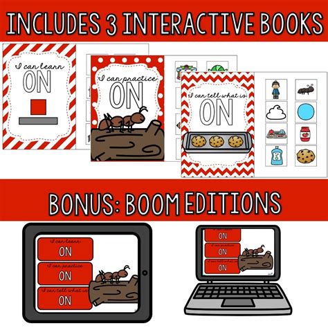Spatial Concepts Program For On Activities For Speech Theraoy W Boom Cards Itty Bitty Speech
