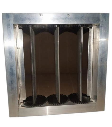 Adcs Aluminum Aerofoil Ahu Damper For Fire Control Shape Rectangular