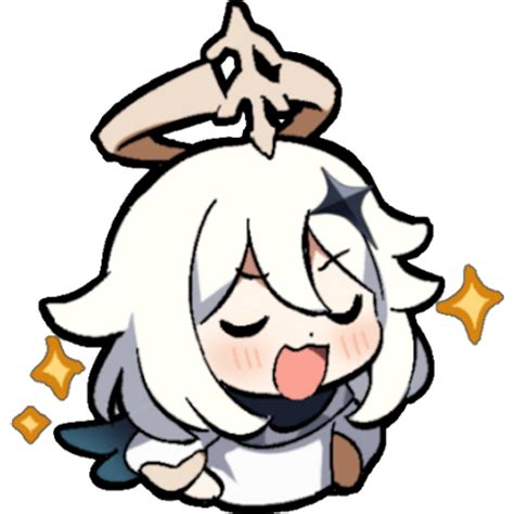 Cute Paimon Sticker Pack 4 Stickers Inspirado En Gens